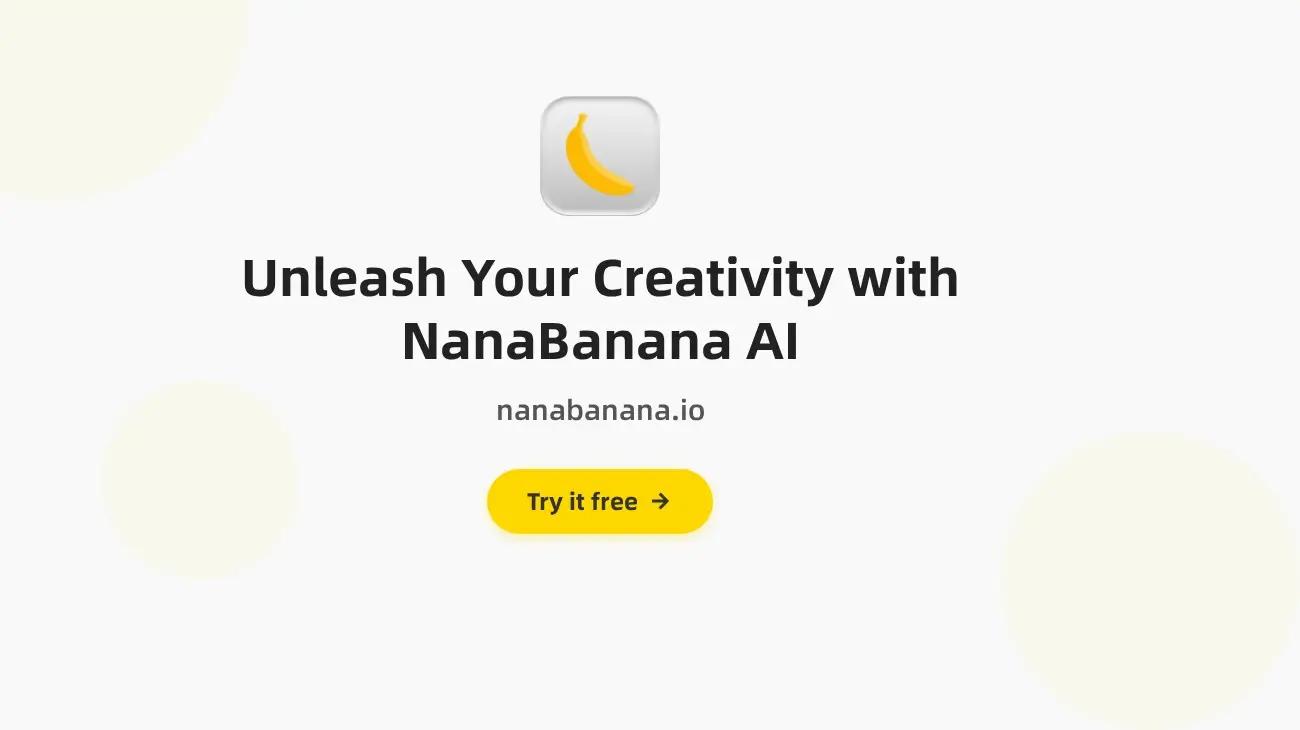 Nana Banana AI Photo Editor - Transform Pictures with Text Commands